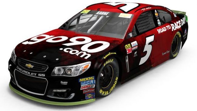 2017 #5 Cup team paint schemes - Jayski's NASCAR Silly Season Site