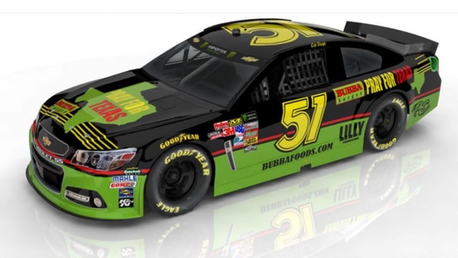 2017 #51 Cup team paint schemes - Jayski's NASCAR Silly Season Site