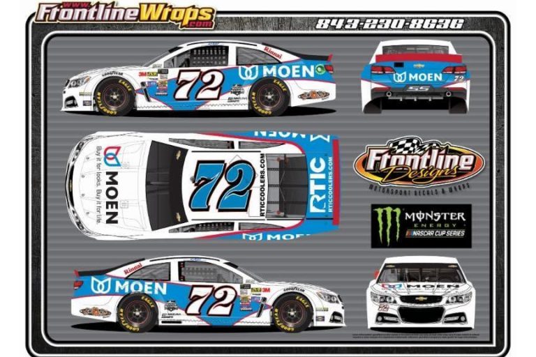 2017 #72 Cup team paint schemes - Jayski's NASCAR Silly Season Site