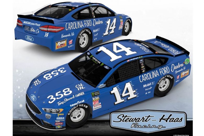 2018 #14 Cup paint schemes - Jayski's NASCAR Silly Season Site
