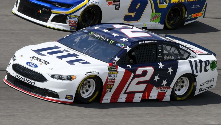 2018 #2 Cup paint schemes - Jayski's NASCAR Silly Season Site