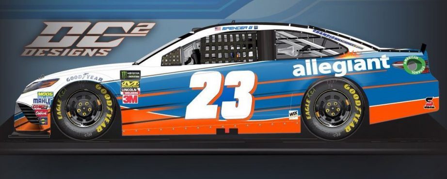 2018 #23 Cup paint schemes - Jayski's NASCAR Silly Season Site