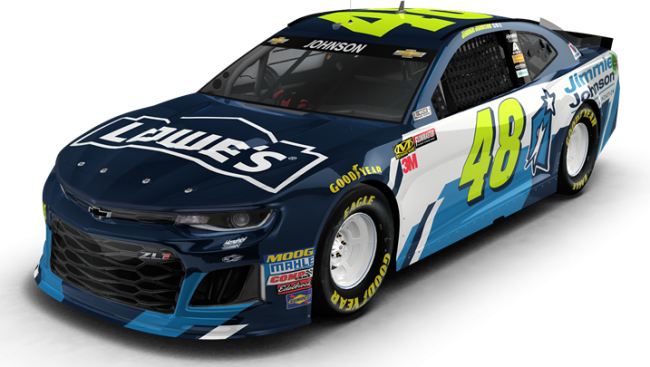 2018 #48 Cup paint schemes - Jayski's NASCAR Silly Season Site