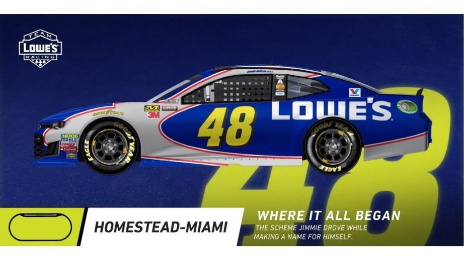 2018 #48 Cup paint schemes - Jayski's NASCAR Silly Season Site