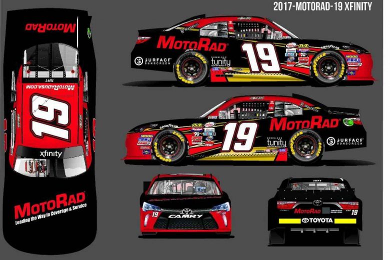 2017 XFINITY Series Paint Schemes - Team #19 - Jayski's NASCAR Silly ...