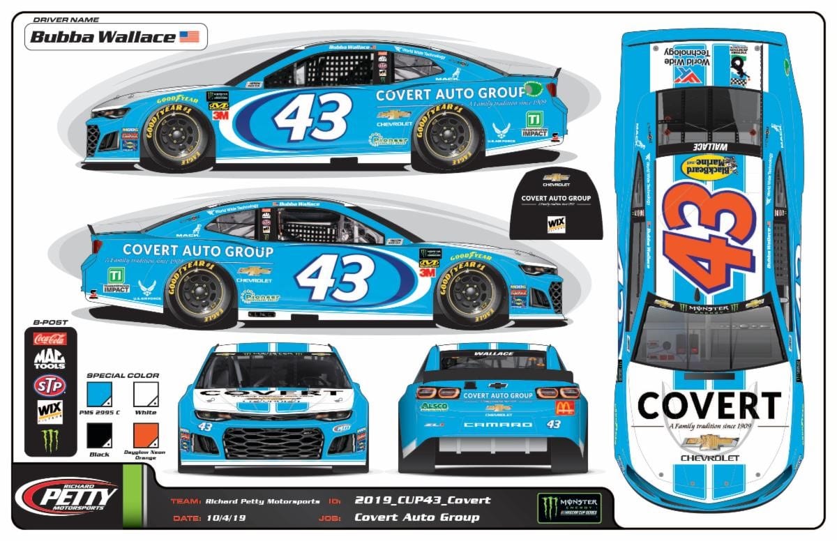 Covert Auto Group partnering with Richard Petty Motorsports at Texas ...