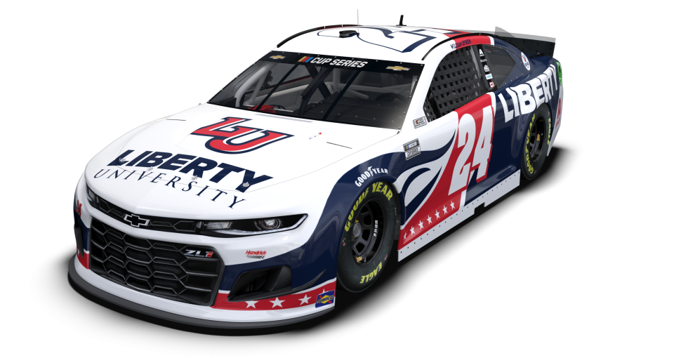 New Liberty University scheme for William Byron in 2021 - Jayski's ...
