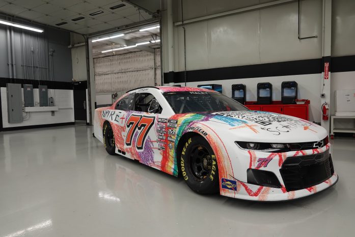 2021 #77 Spire Motorsports paint schemes - Jayski's NASCAR Silly Season ...