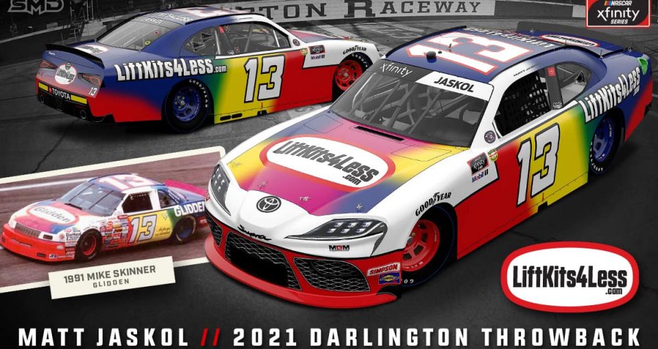 MBM Motorsports Honoring Early NASCAR Diversity at Darlington - Jayski ...