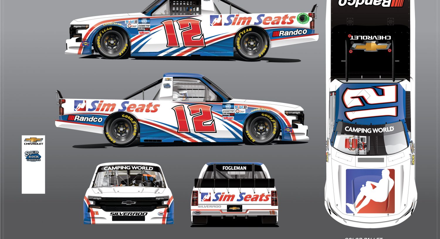 Sim seats partners with Young's Motorsports, kicks off with Tate ...