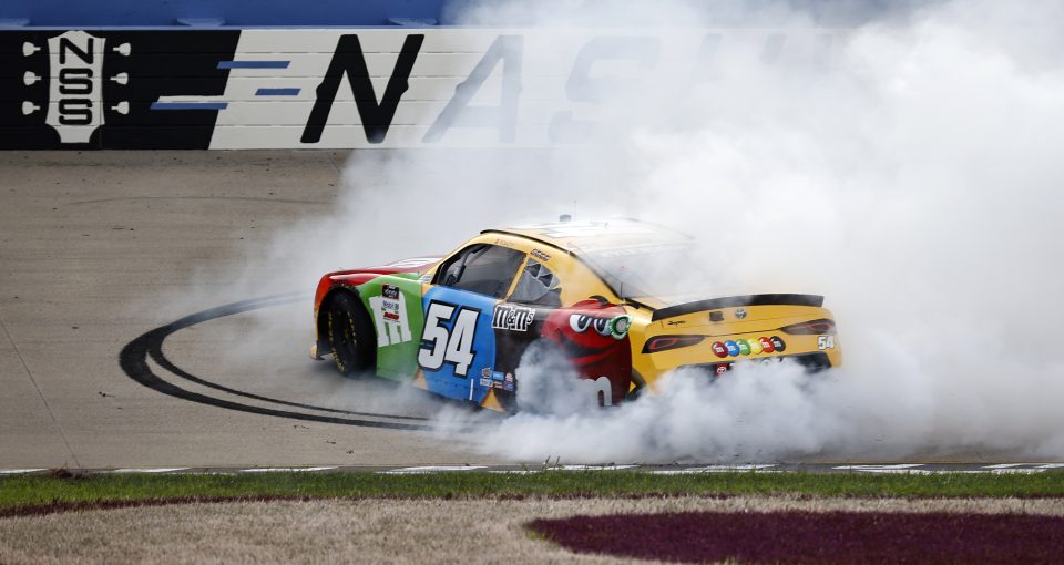 Kyle Busch Makes History in Nashville; Wins 100th Career Xfinity Series ...