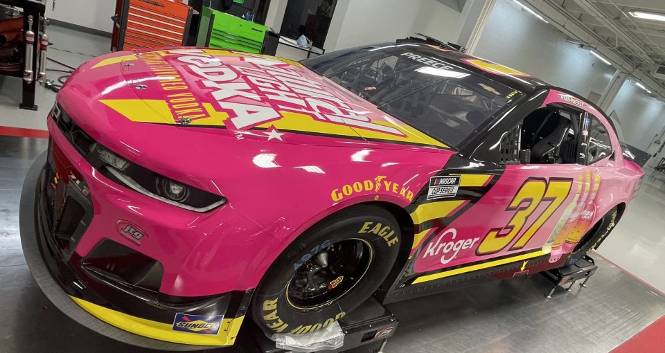 Natural Light Vodka Sponsoring Ryan Preece at Las Vegas - Jayski's ...