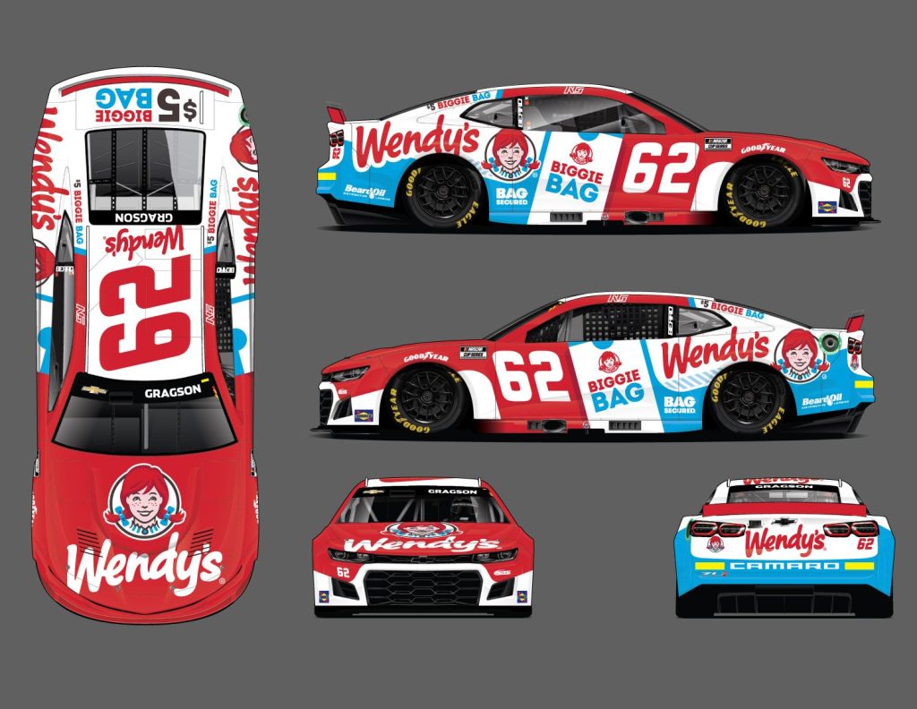 2022 #62 Beard Motorsports paint schemes - Jayski's NASCAR Silly Season ...