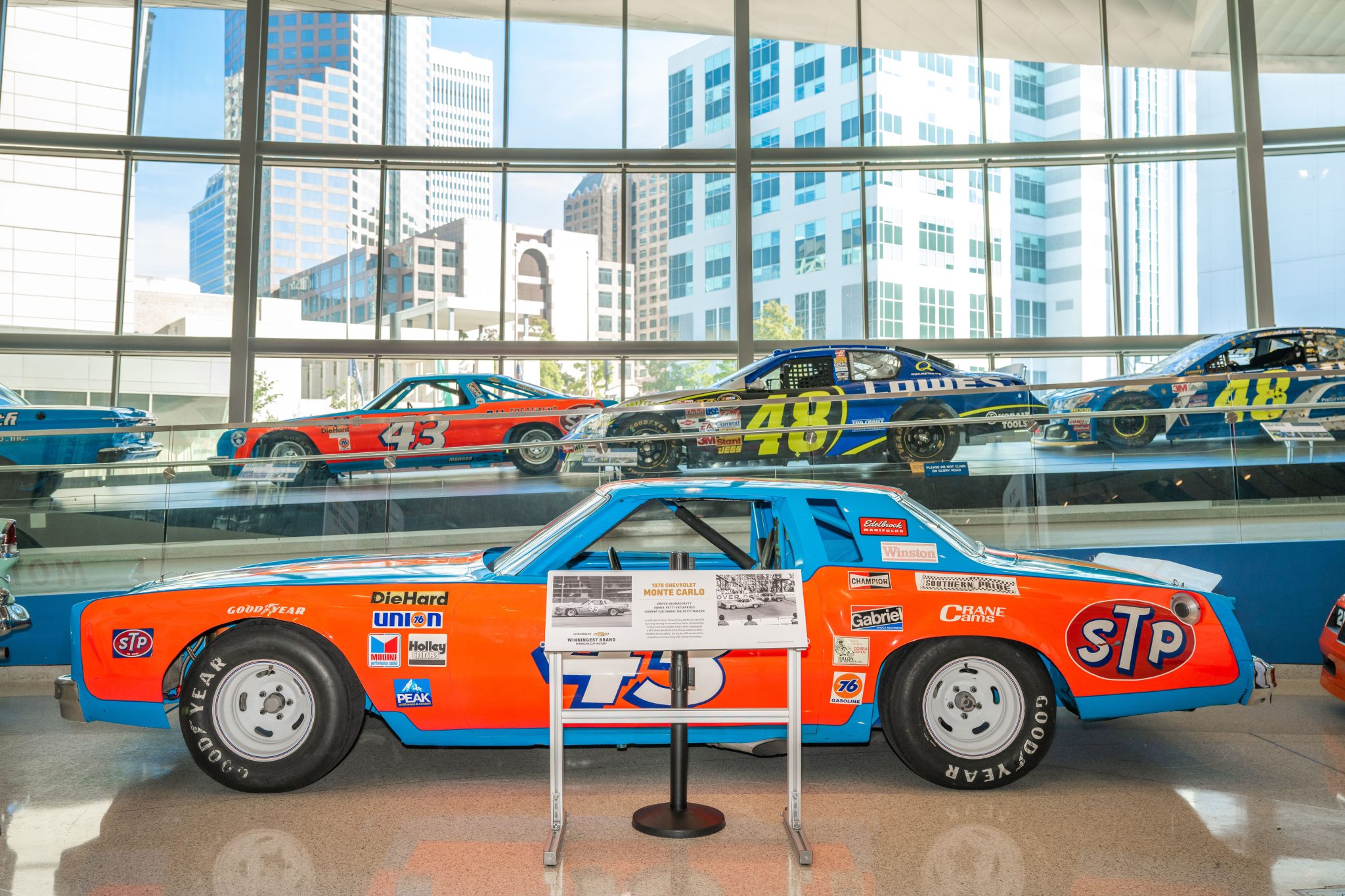 New Chevy Exhibit on Display at NASCAR Hall of Fame - Jayski's NASCAR ...