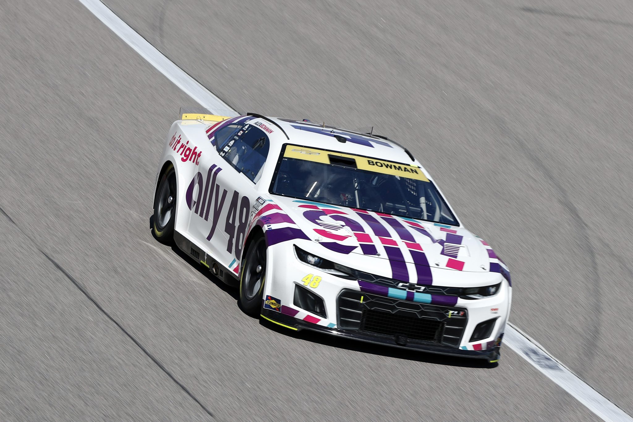 Alex Bowman Snags First Top Five Since May at Kansas - Jayski's NASCAR ...