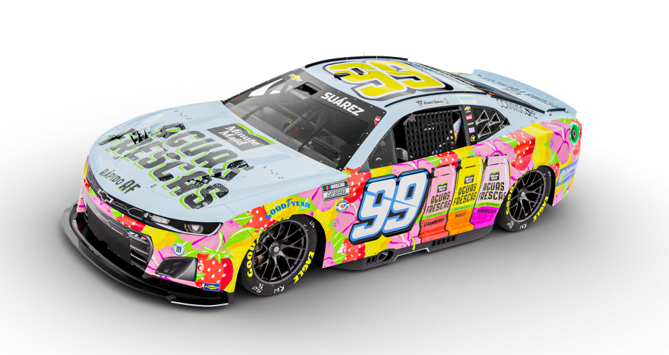 Daniel Suarez running Aguas Frescas scheme at Charlotte for National ...