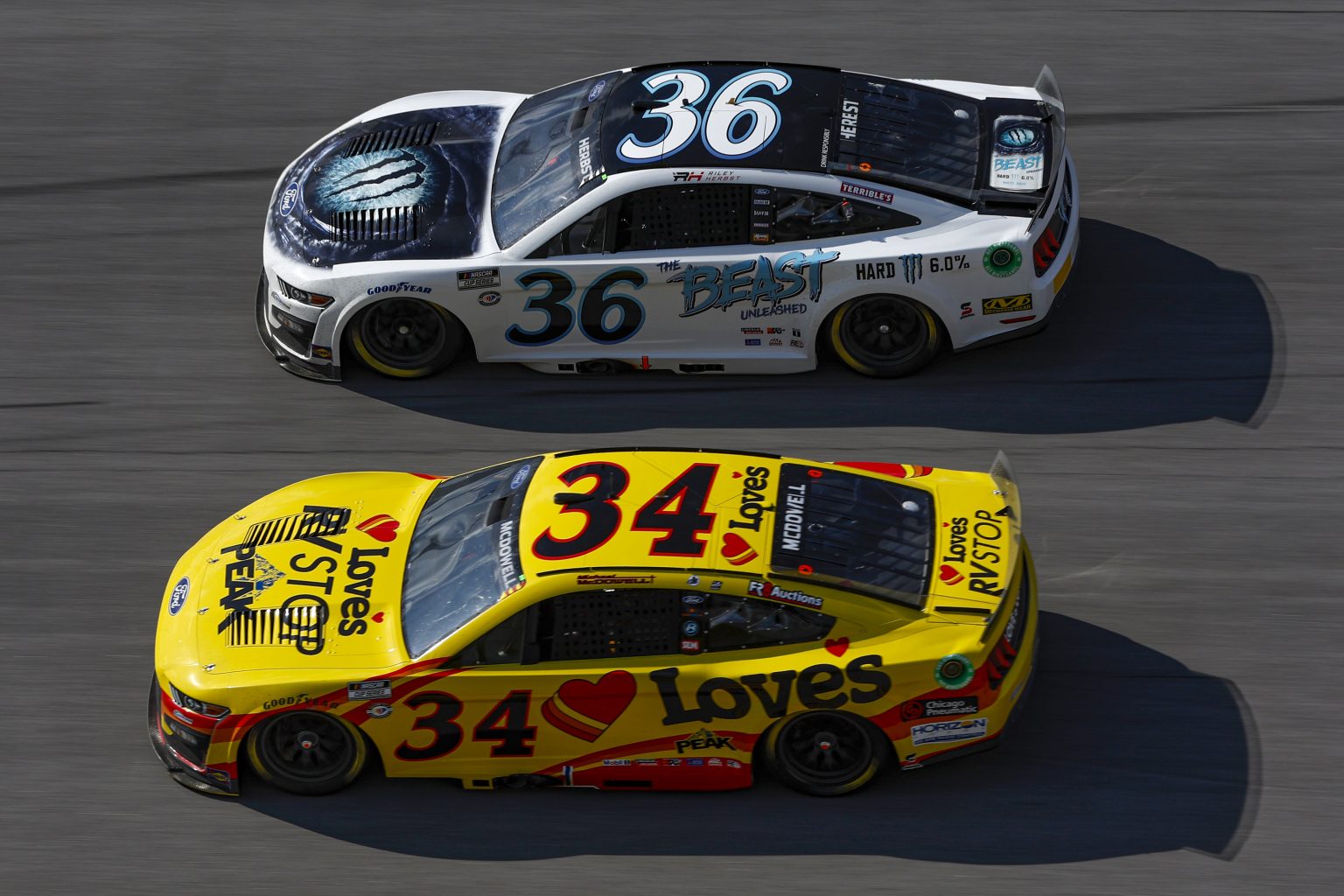 2023 #34 Front Row Motorsports paint schemes - Jayski's NASCAR Silly ...