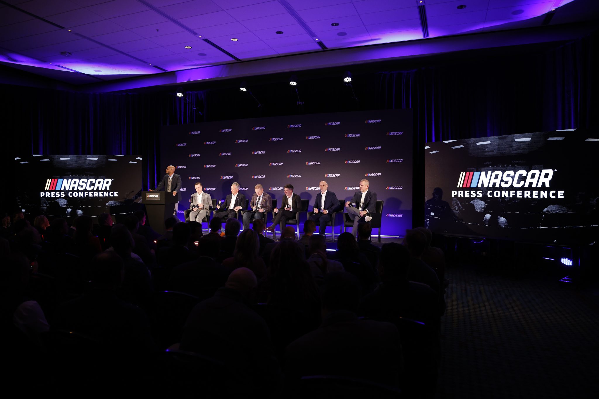 NASCAR media rights agreements press conference - Jayski's NASCAR Silly ...