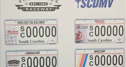 South Carolina DMV teams up with Darlington Raceway, NASCAR for custom ...