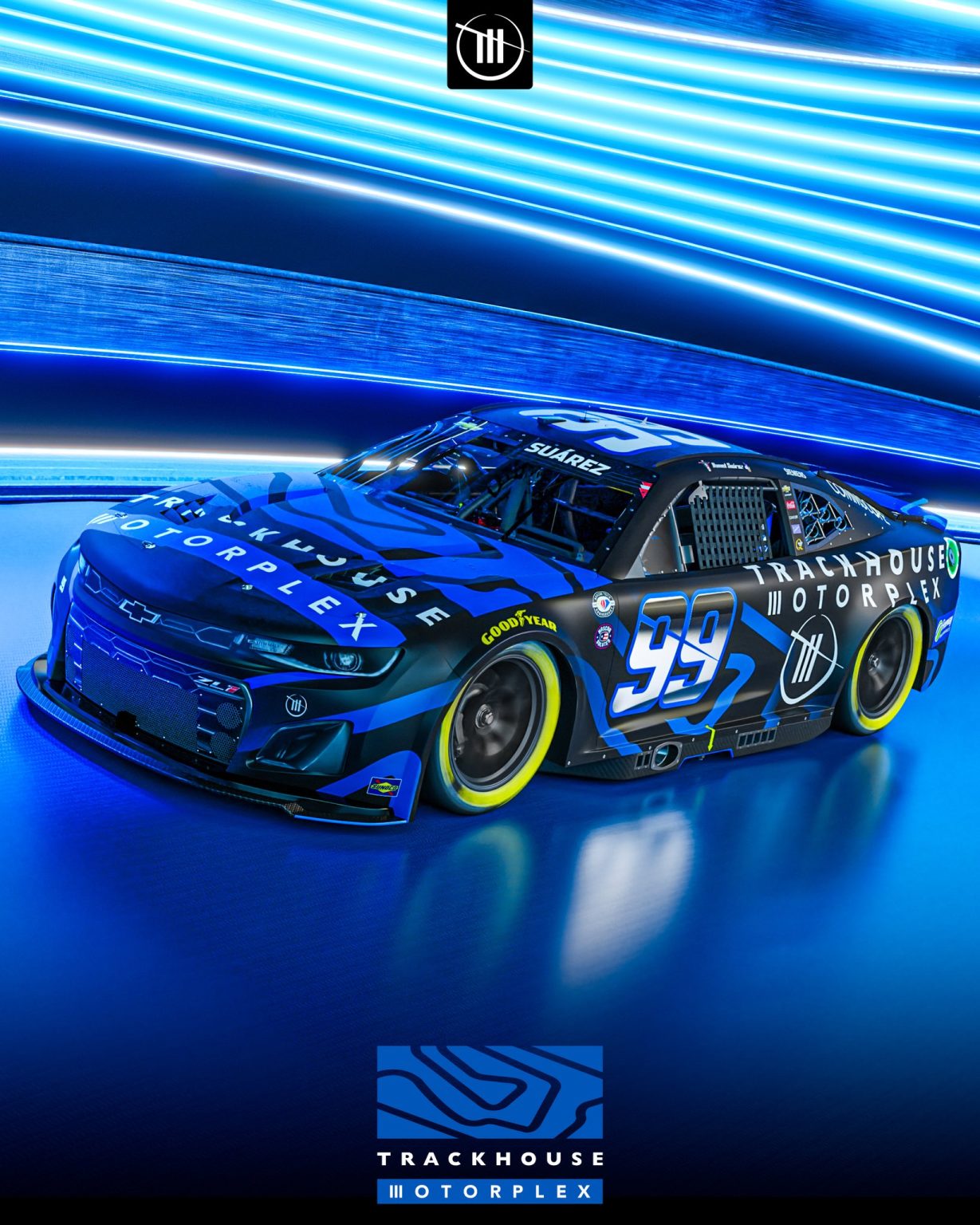 2023 #99 Trackhouse Racing Team paint schemes - Jayski's NASCAR Silly ...