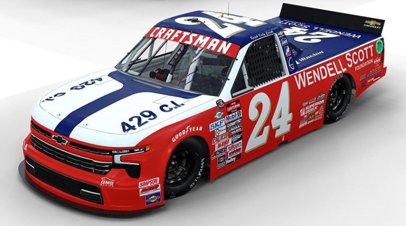 2023 Craftsman Truck Series Darlington Throwback Schemes - Jayski's ...