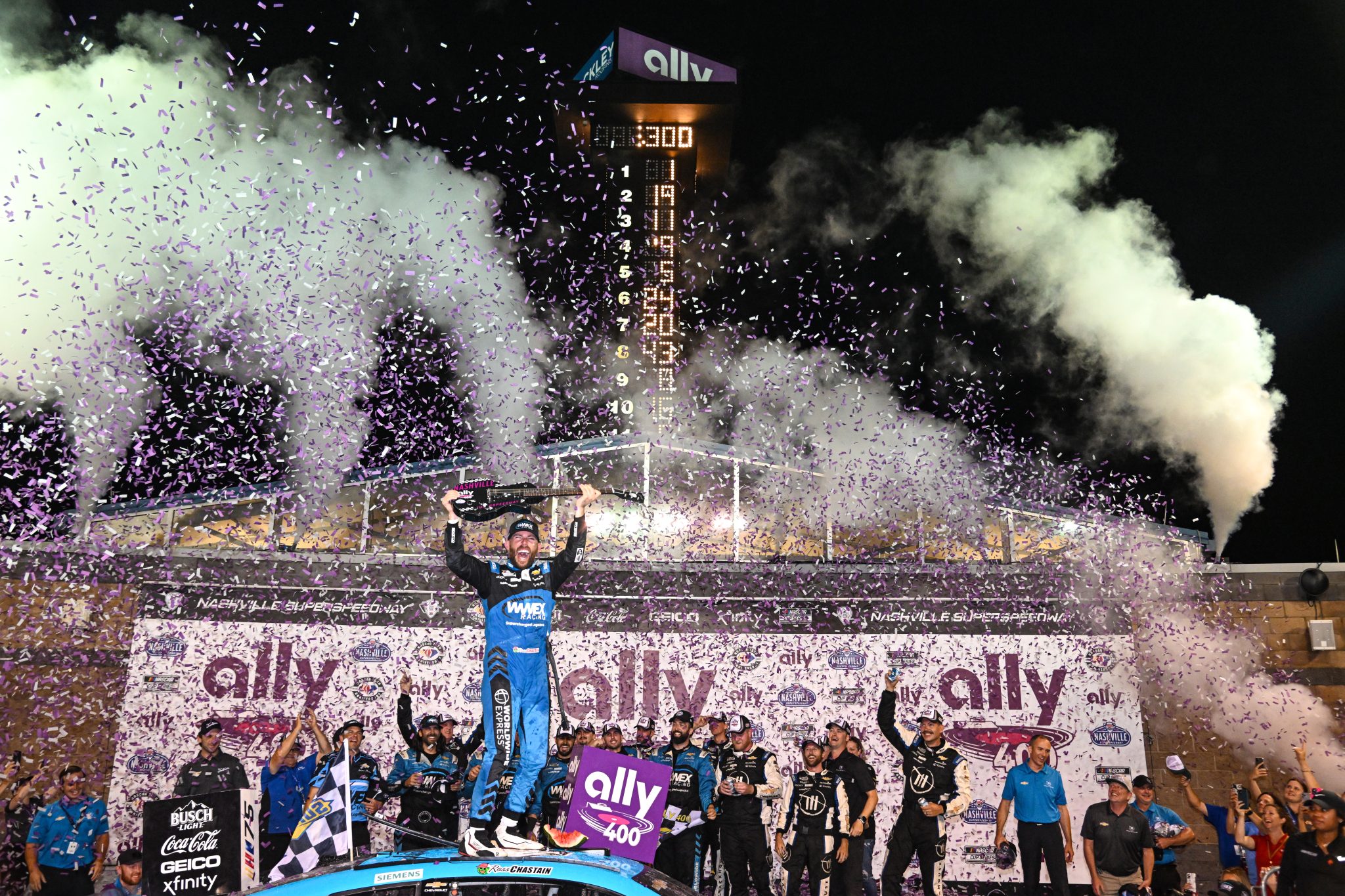 Nashville post-race inspection complete - Jayski's NASCAR Silly Season Site