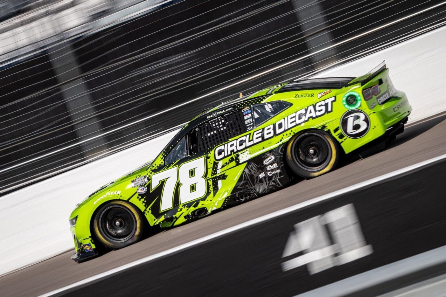 2023 #78 Team Live Fast Motorsports paint schemes - Jayski's NASCAR ...