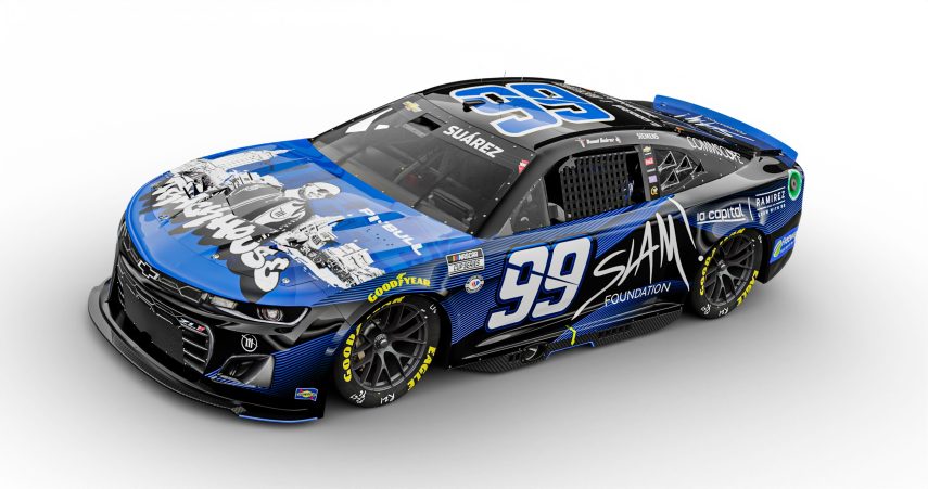2023 #99 Trackhouse Racing Team paint schemes - Jayski's NASCAR Silly ...