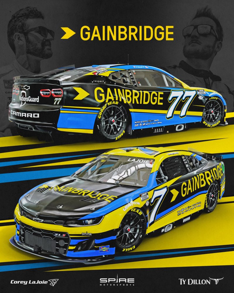 2023 #77 Spire Motorsports paint schemes - Jayski's NASCAR Silly Season ...