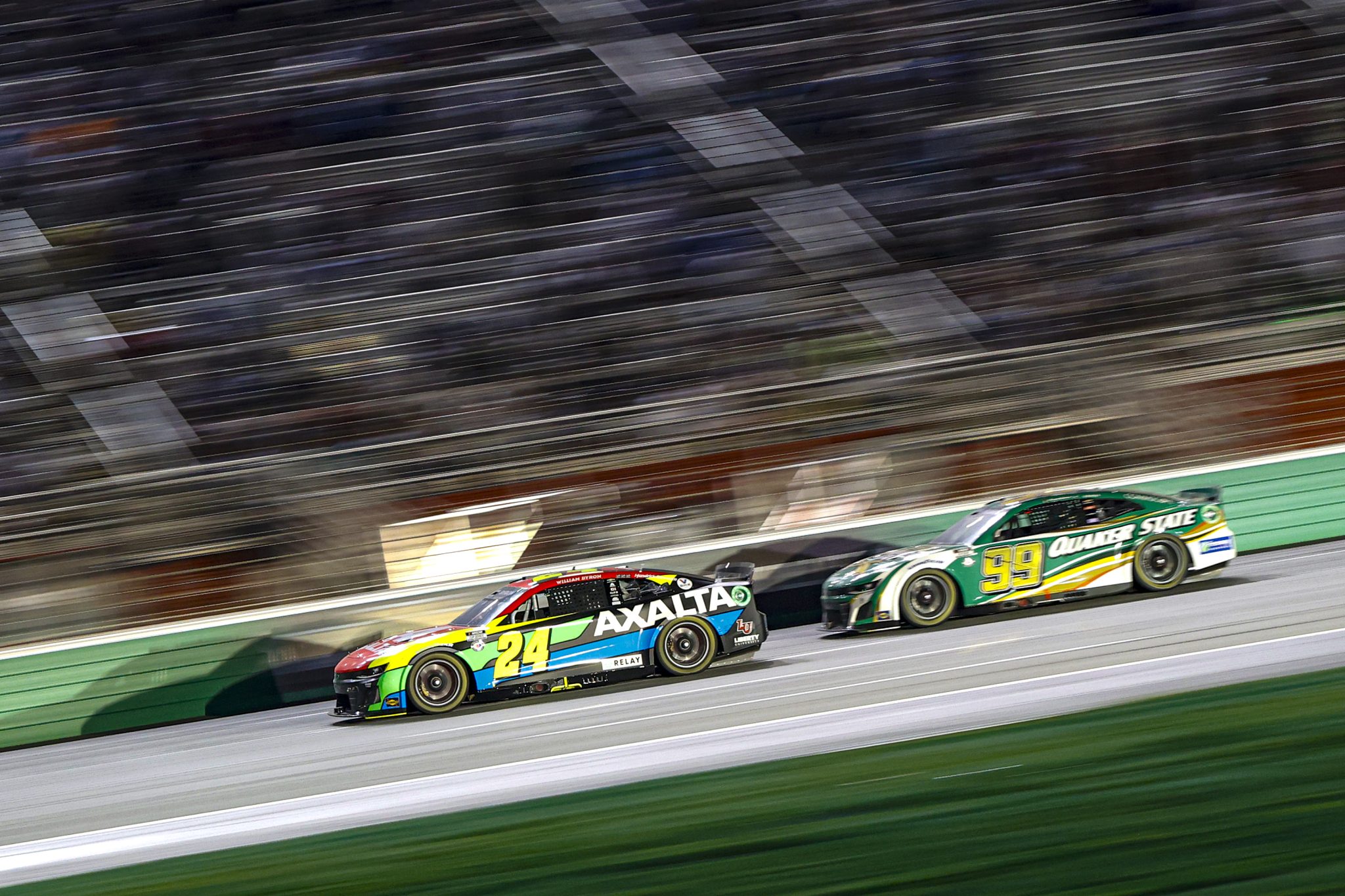William Byron overcomes adversity in rain-shortened NASCAR Cup Series ...