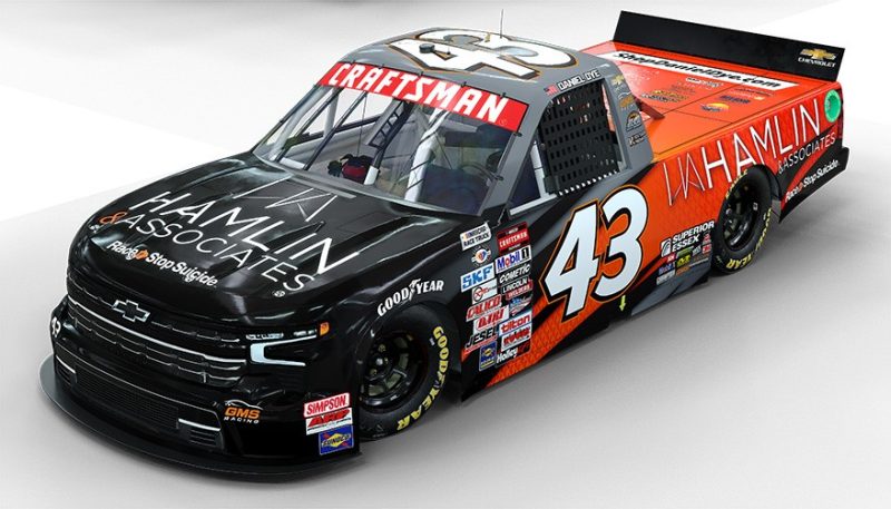 2023 #43 GMS Racing - Jayski's NASCAR Silly Season Site