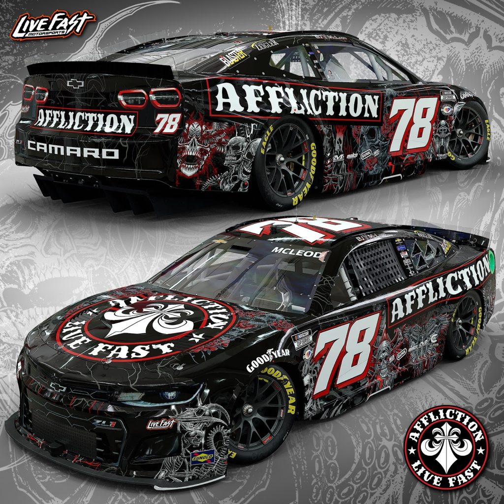 2023 #78 Team Live Fast Motorsports paint schemes - Jayski's NASCAR ...
