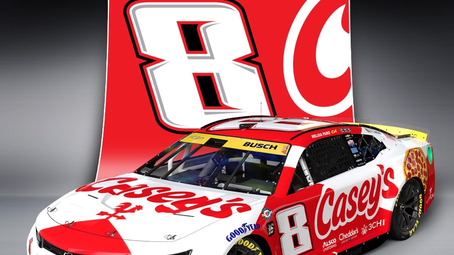 Casey's General Store sponsoring Kyle Busch at Kansas Speedway - Jayski ...