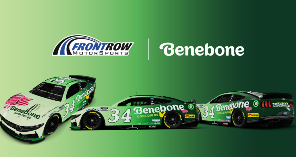 Front Row Motorsports extends dog-loving relationship with Benebone ...