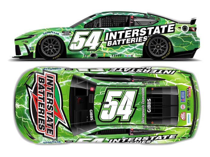2024 NASCAR Cup Series #54 Joe Gibbs Racing paint schemes - Jayski's ...