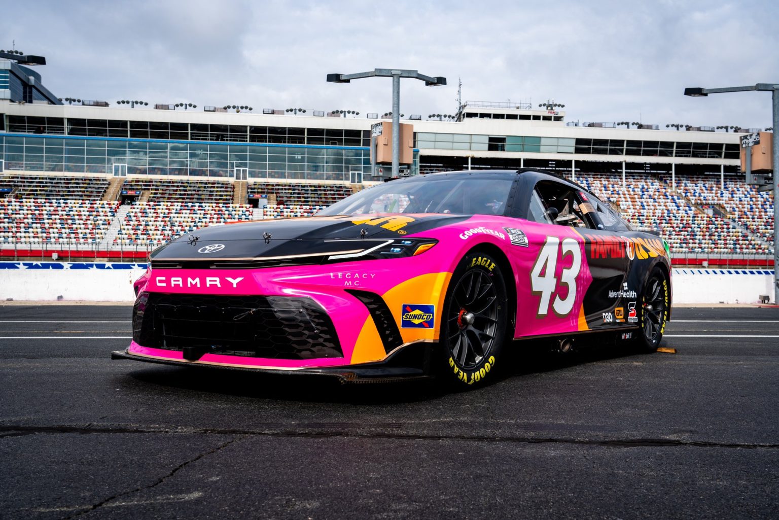 2024 NASCAR Cup Series #43 Legacy Motor Club paint schemes - Jayski's ...