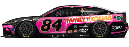2024 NASCAR Cup Series #84 Legacy Motor Club paint schemes - Jayski's ...