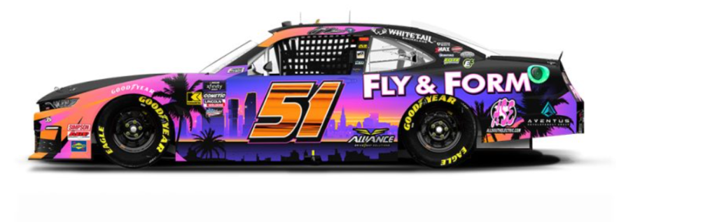 2024 #51 Jeremy Clements Racing Xfinity Series Paint Schemes - Jayski's ...