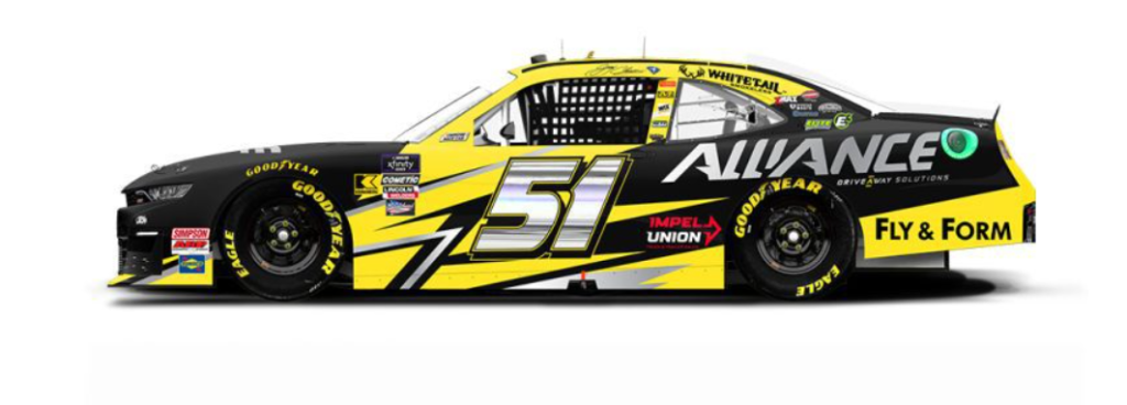 2024 #51 Jeremy Clements Racing Xfinity Series Paint Schemes - Jayski's ...