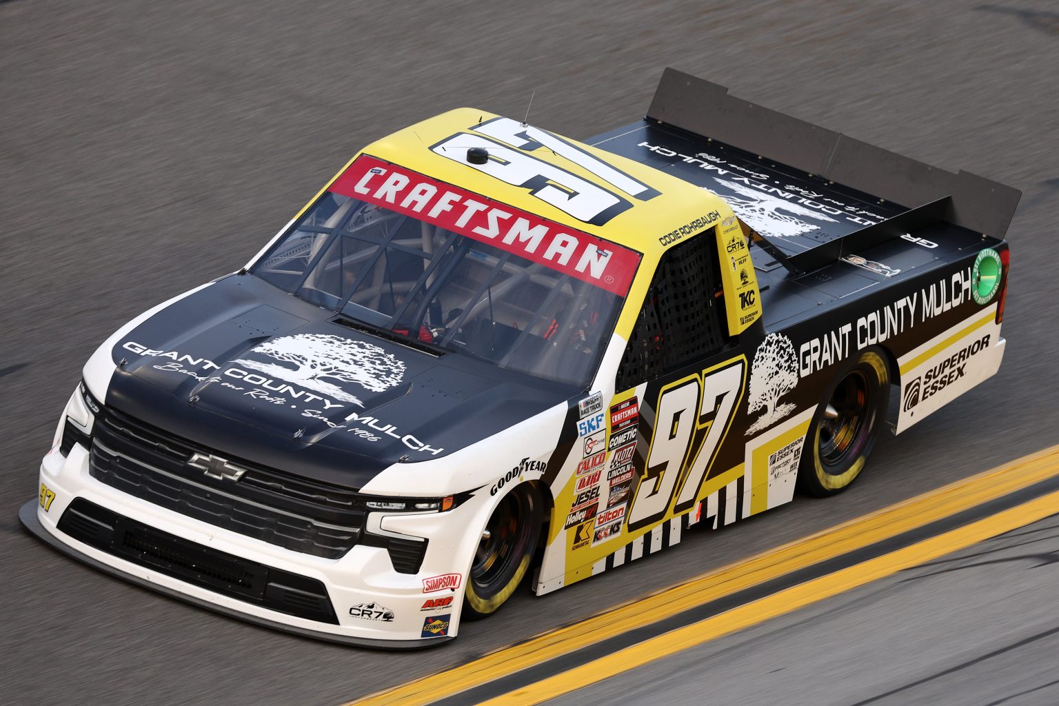 2024 #97 CR7 Motorsports Paint Schemes - Jayski's NASCAR Silly Season Site