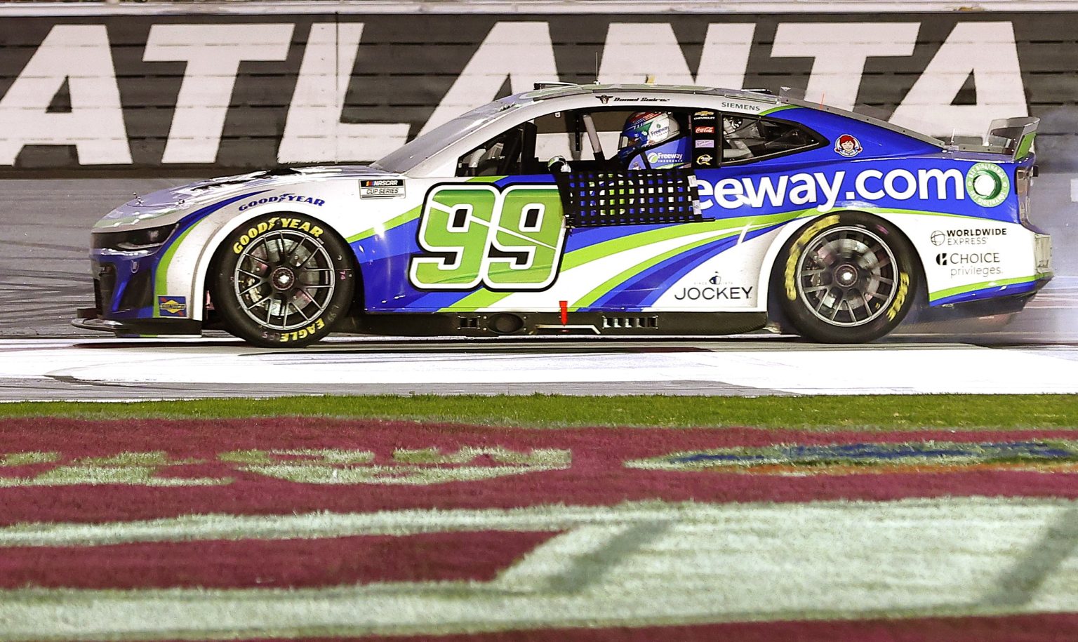 2024 NASCAR Cup Series #99 Trackhouse Racing paint schemes - Jayski's ...