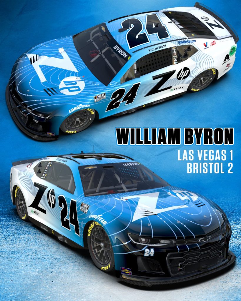 2024 NASCAR Cup Series #24 Hendrick Motorsports paint schemes - Jayski ...