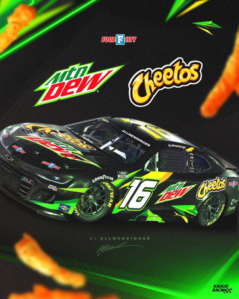 2024 NASCAR Cup Series #16 Kaulig Racing paint scheme - Jayski's NASCAR ...
