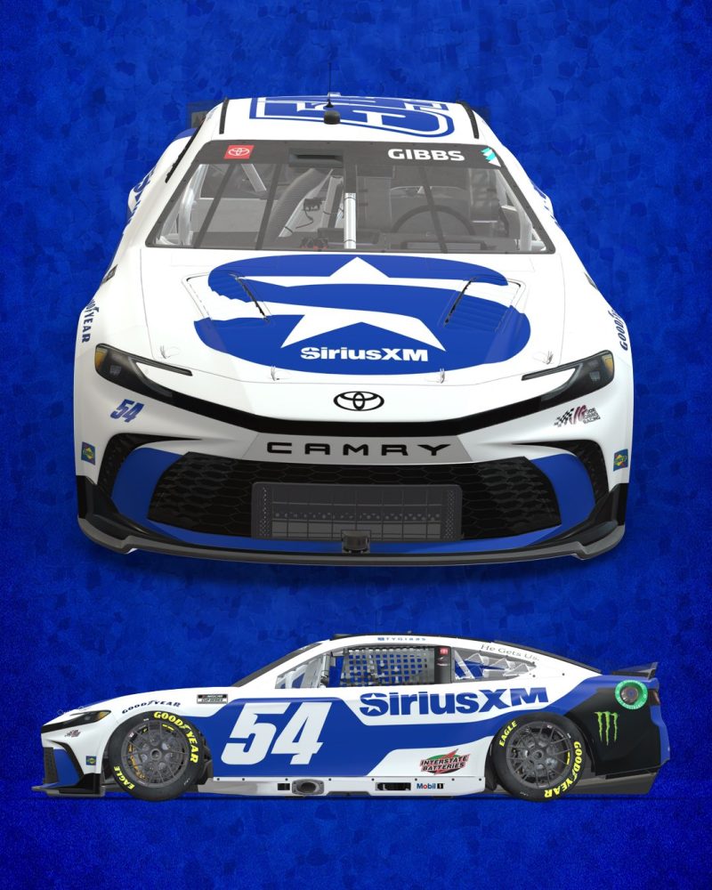 2024 NASCAR Cup Series #54 Joe Gibbs Racing paint schemes - Jayski's ...