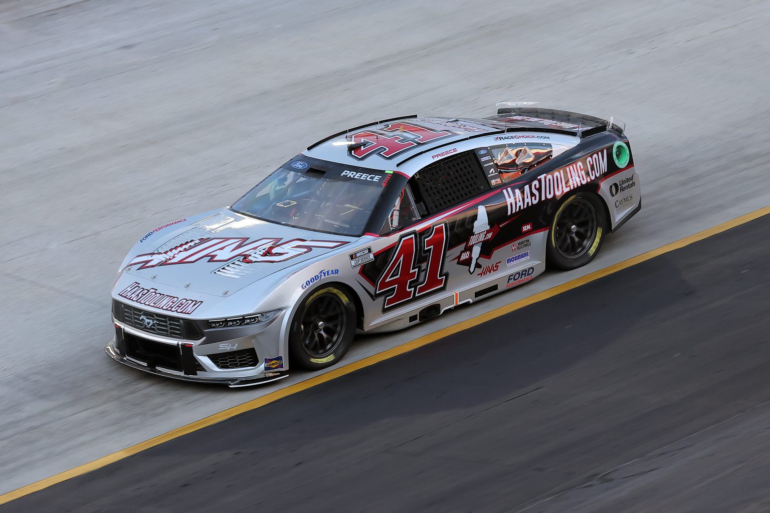 2024 NASCAR Cup Series #41 Stewart-Haas Racing paint schemes - Jayski's ...