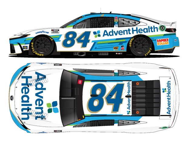 2024 NASCAR Cup Series #84 Legacy Motor Club paint schemes - Jayski's ...