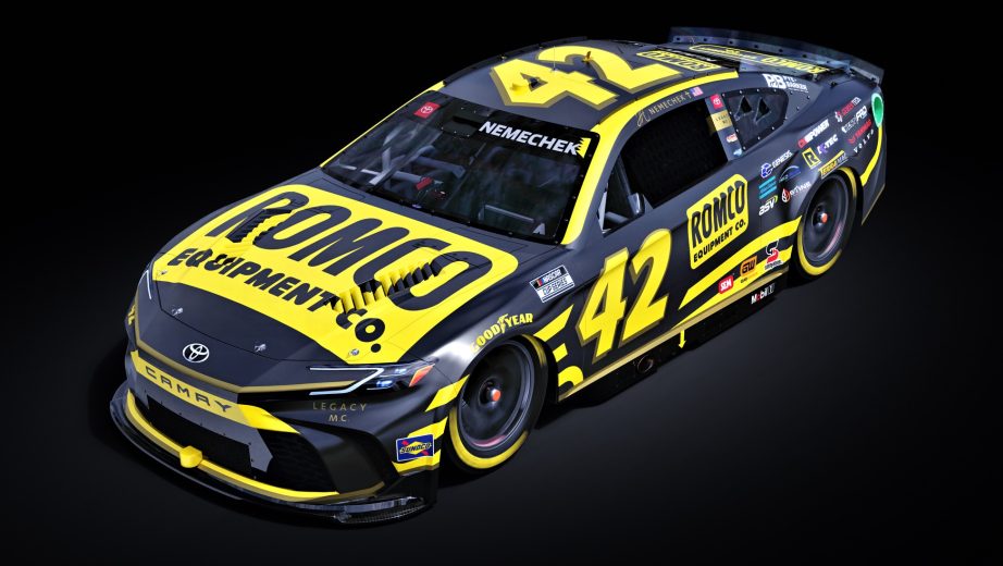 2024 NASCAR Cup Series #42 Legacy Motor Club paint schemes - Jayski's ...