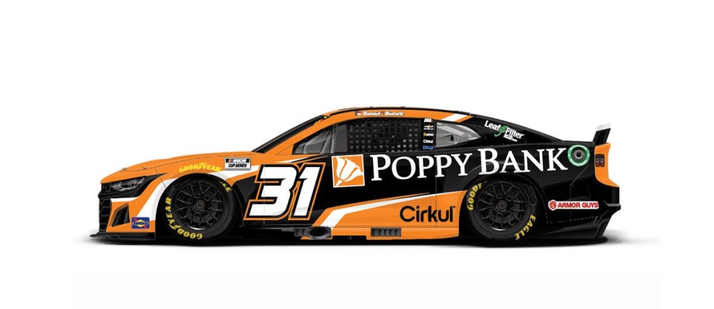 2024 NASCAR Cup Series #31 Kaulig Racing paint scheme - Jayski's NASCAR ...