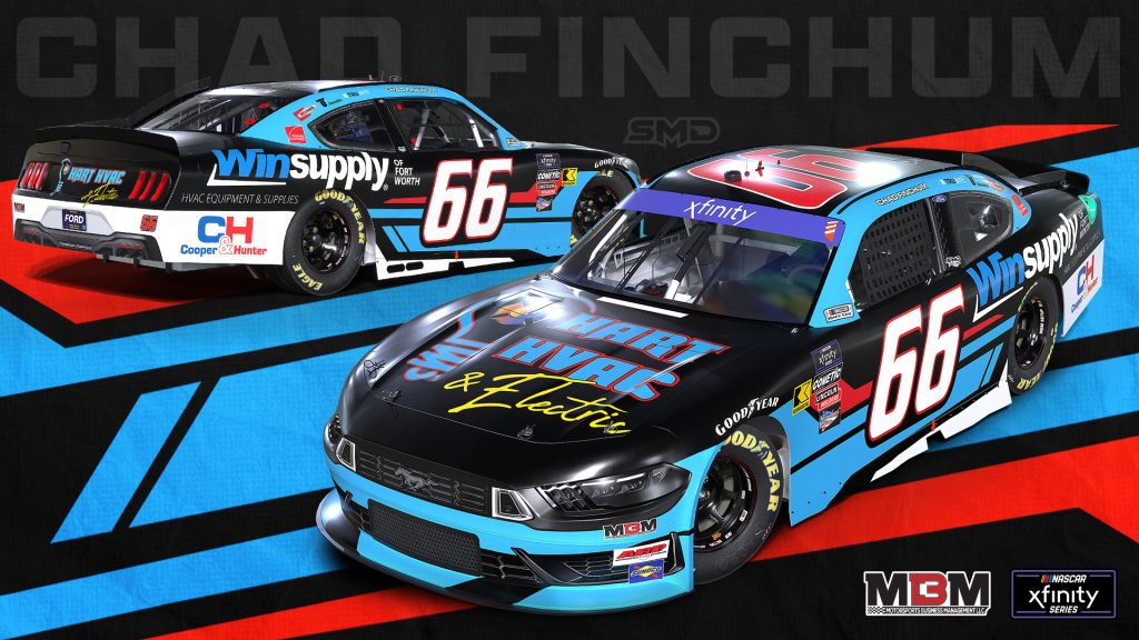 2024 #66 MBM Motorsports Xfinity Series Paint Schemes - Jayski's NASCAR ...