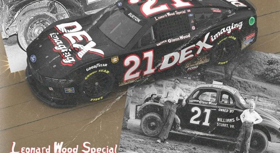 Harrison Burton driving 1953 throwback scheme at Darlington - Jayski's ...